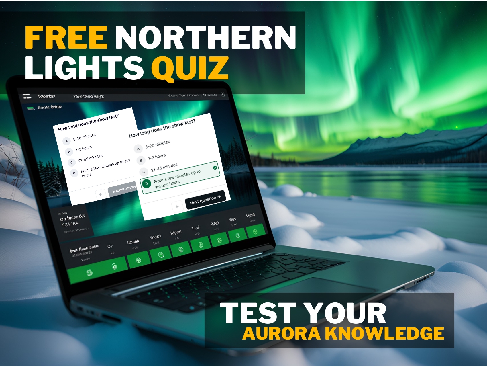 Test Your Aurora Knowledge: Free Northern Lights Quiz