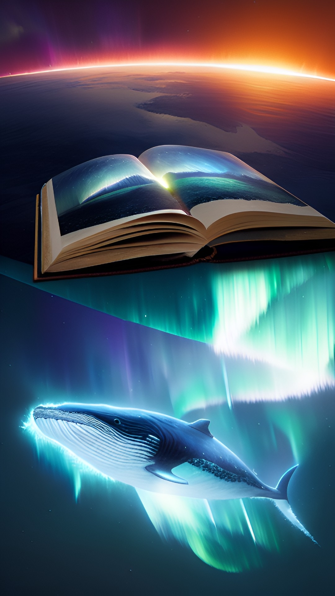 Aurora Myth from Alaska: Chesmu and Whale spirit